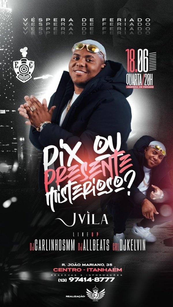 MC J VILLA NO ESTAÇÃO CHOPP em Itanhaém - Sympla