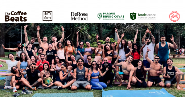 Yoga Método DeRose no The Coffee Beats e Amém Café 4a Edição no Parque ...