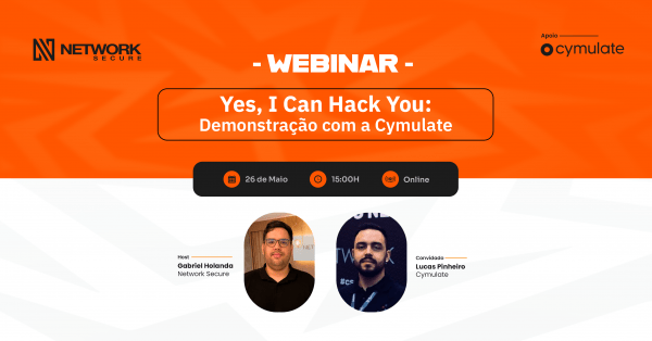 WEBINAR | Yes, I Can Hack You: Demonstração com a Cymulate - online ...
