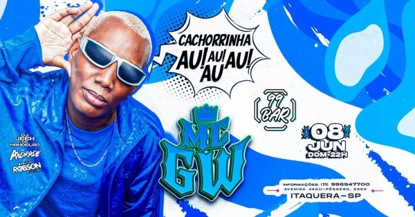 DOMINGO SHOW - MC GW em São Paulo - Sympla