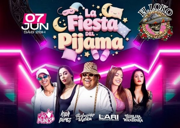 Adega e Hookah Lounge El Loko | La Fiesta del Pijama em São Bernardo do ...