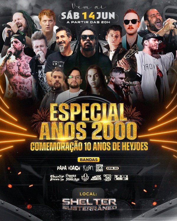 Especial Anos 2000 - Aniversário de 10 anos de Hey Joes em Porto Velho ...