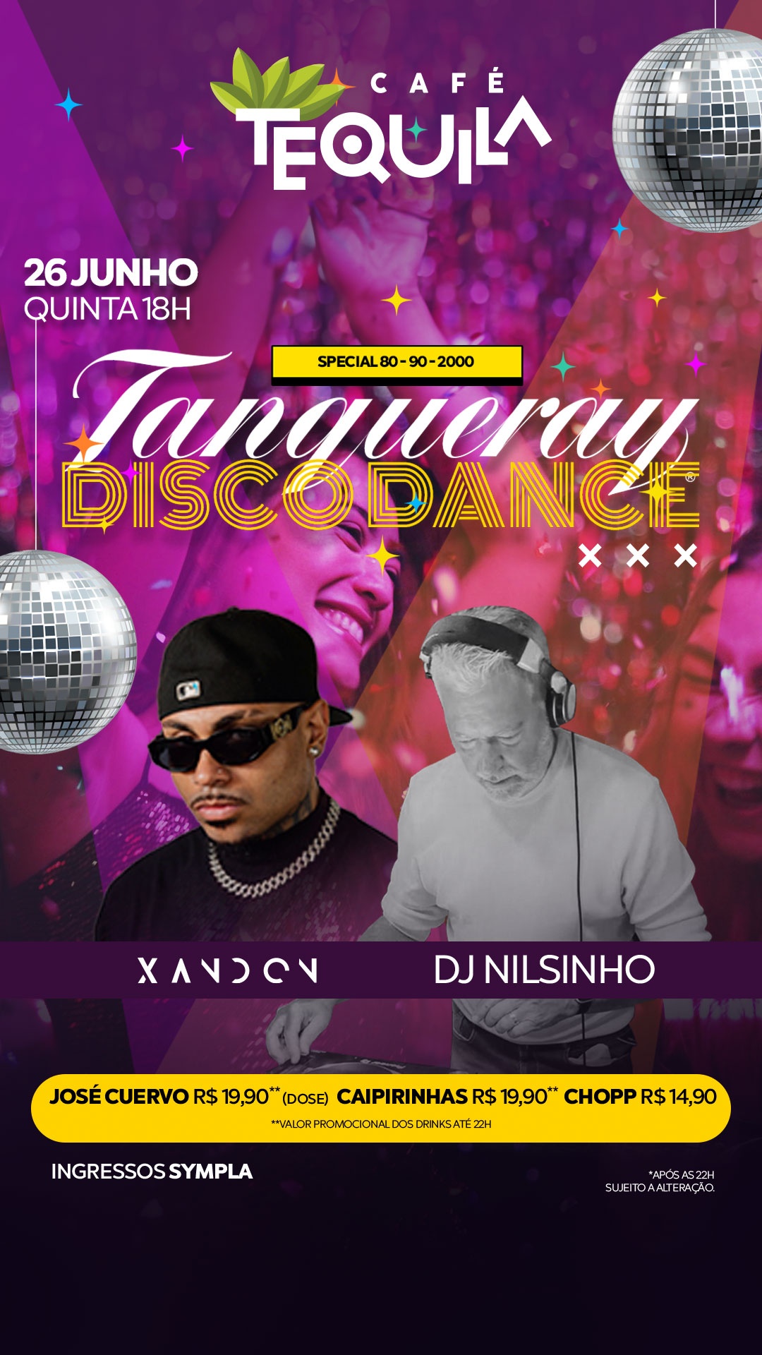 Tanqueray Disco Dance em Jundiaí - Sympla