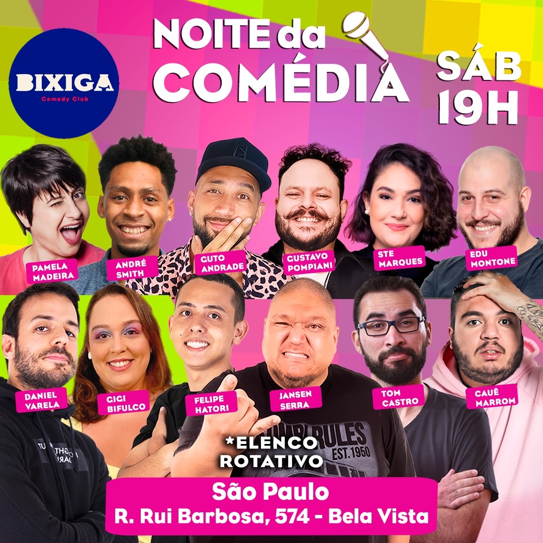Noite da Comedia - Standup Comedy em São Paulo - Sympla