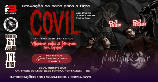 Plastique Noir - Gravação Filme Covil | Covil Rock'n Bar - Domingo 27/ ...