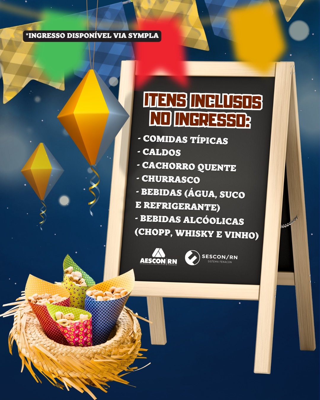 CANCELADO - 2º BALANCETE - SÃO JOÃO SESCON/AESCON RN - 2025 em Natal ...