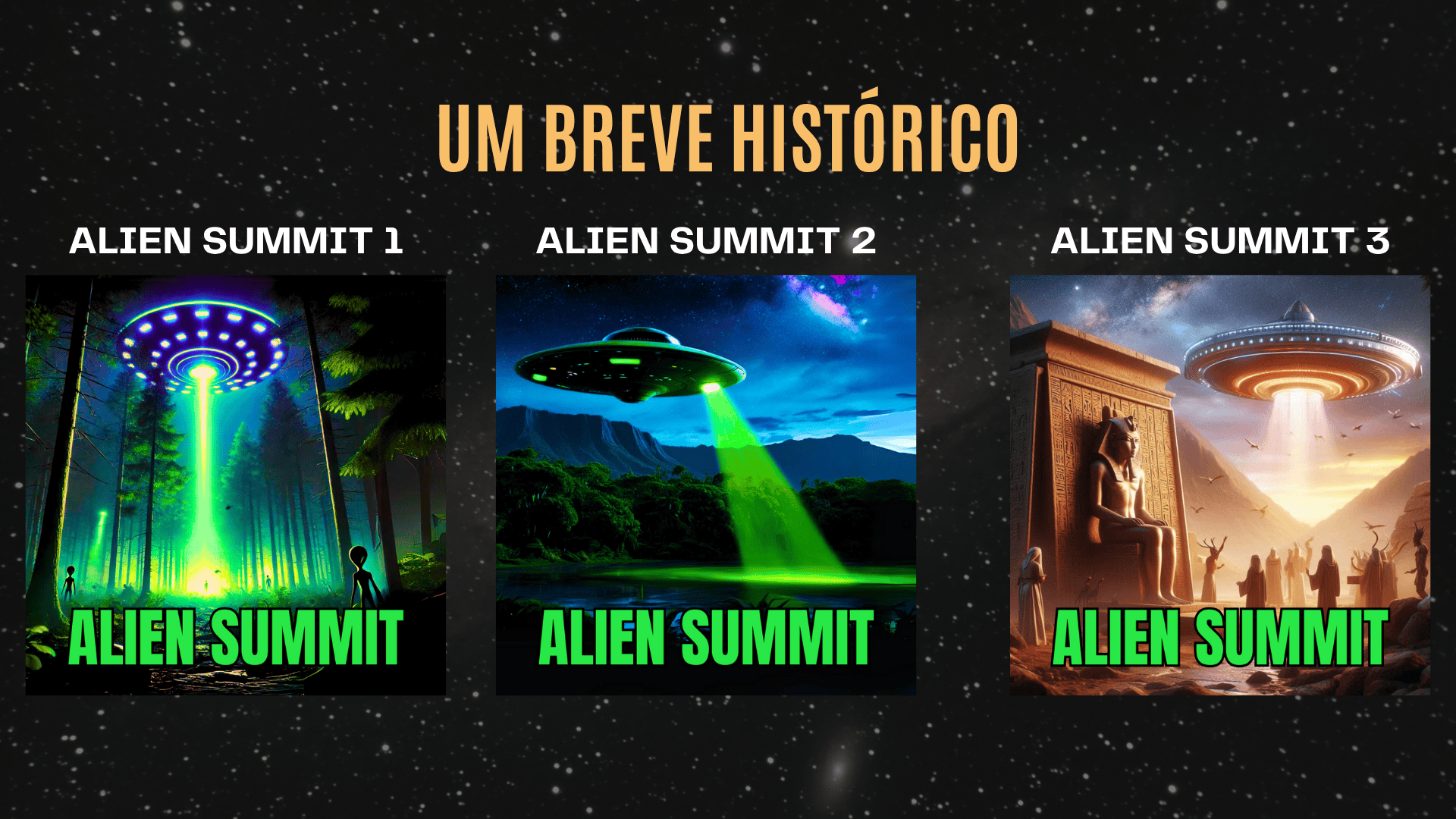 Alien Summit - 4º Encontro Ufológico e Expansão da Consciência em ...