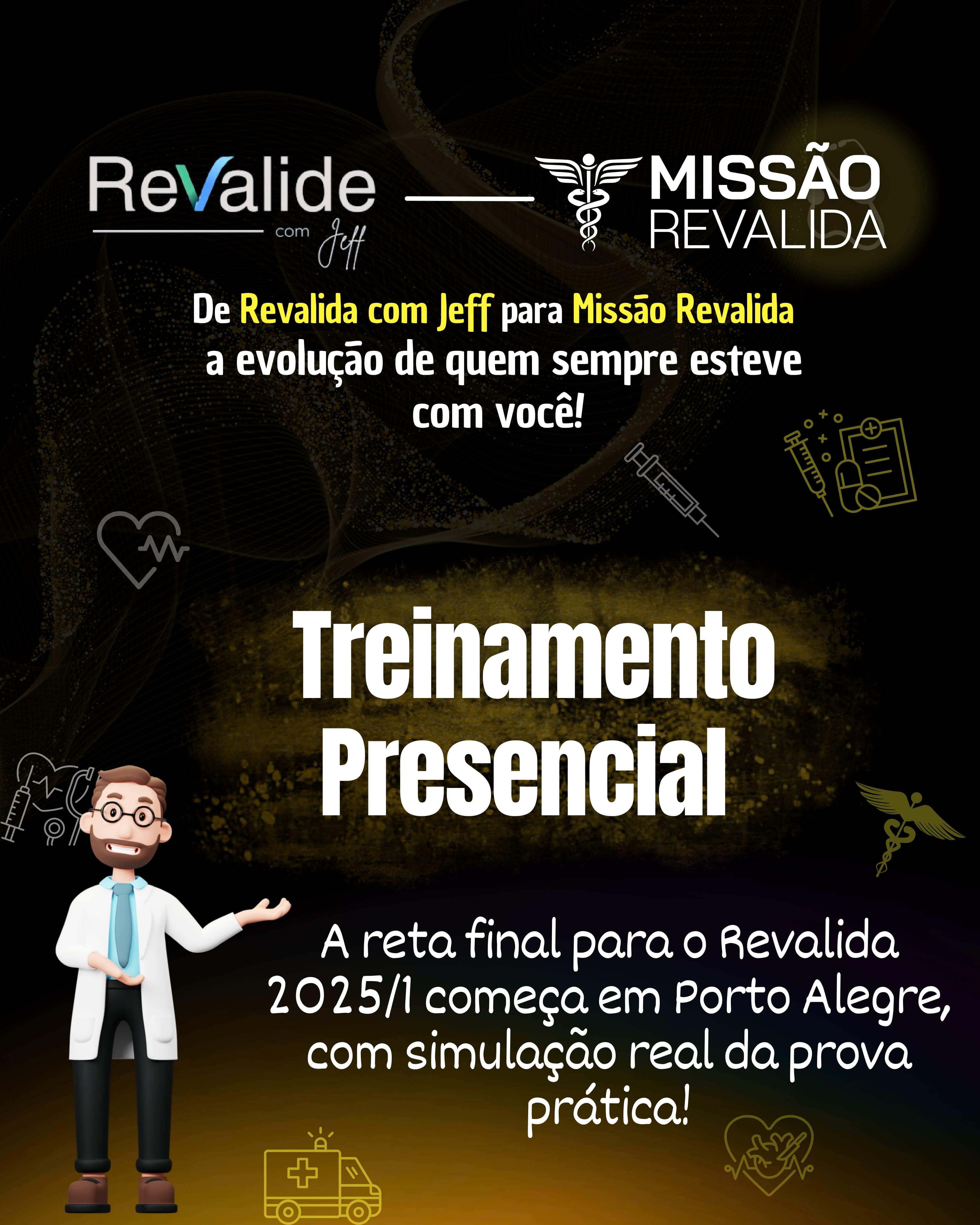 Treinamento presencial para o Revalida em Porto Alegre (2ª FASE) em ...