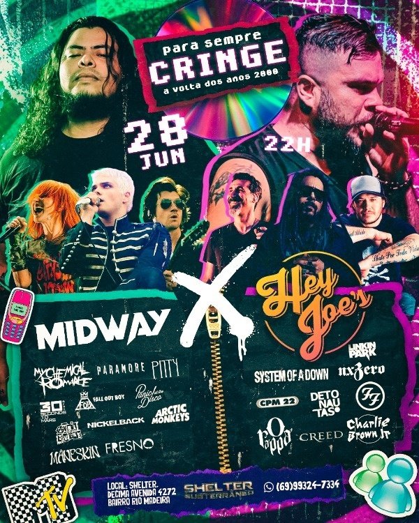 ESPECIAL PRA SEMPRE CRINGE ANOS 2000 em Porto Velho - Sympla