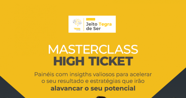Masterclass High Ticket by Tegra em Rio de Janeiro - Sympla