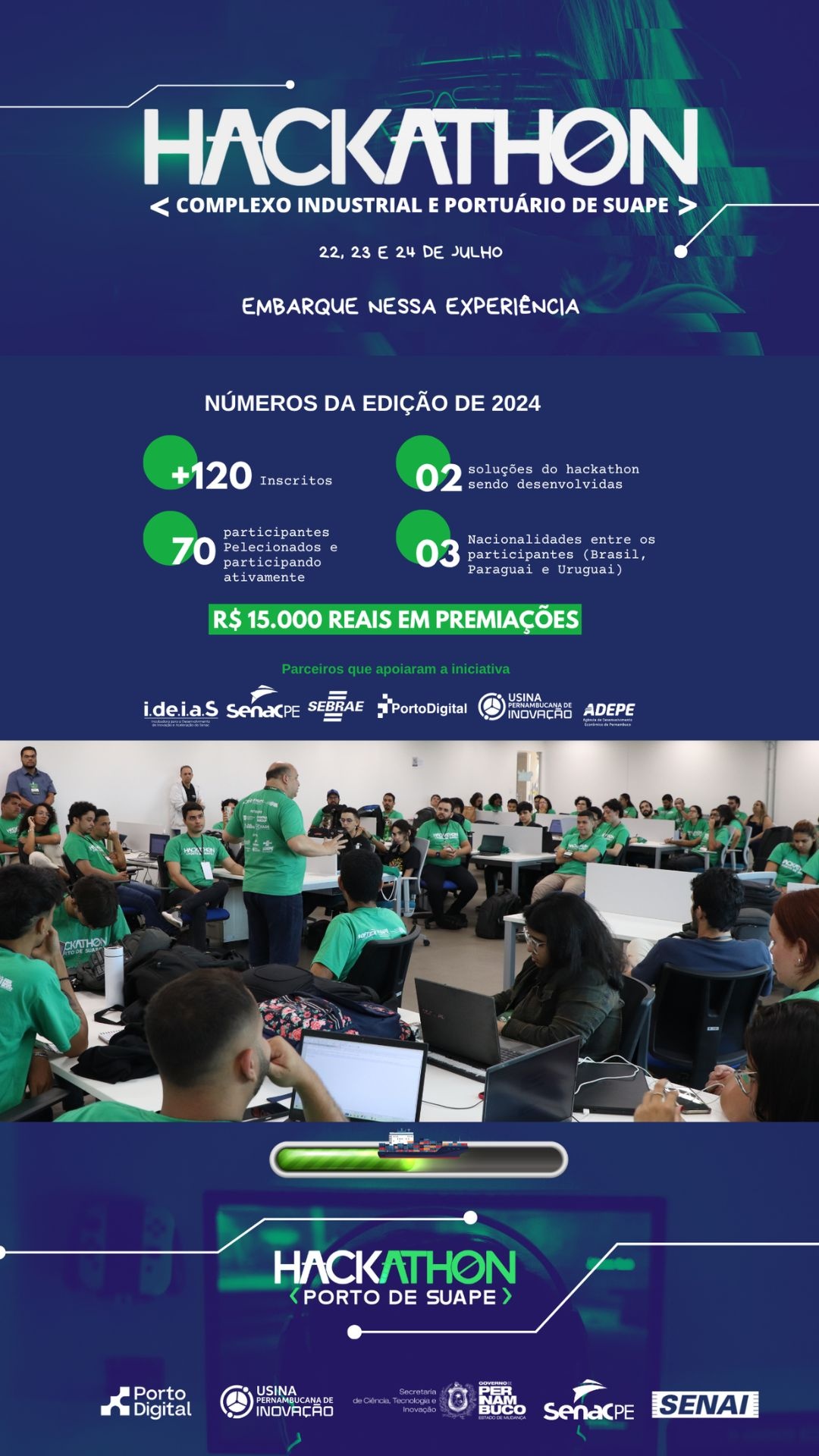 Hackathon Porto de SUAPE em Ipojuca - Sympla
