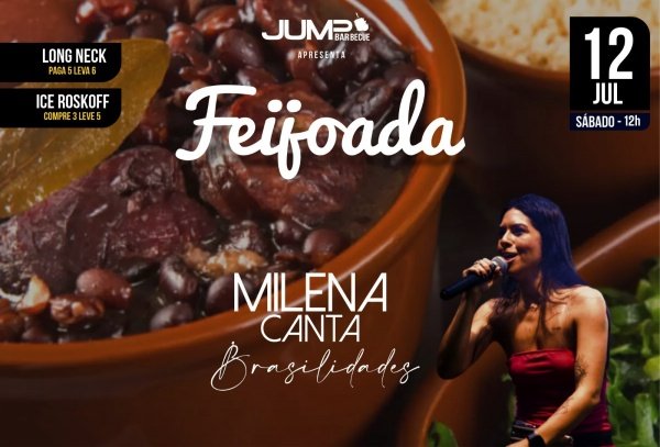 Feijoada com Milena Canta em Jundiaí - Sympla