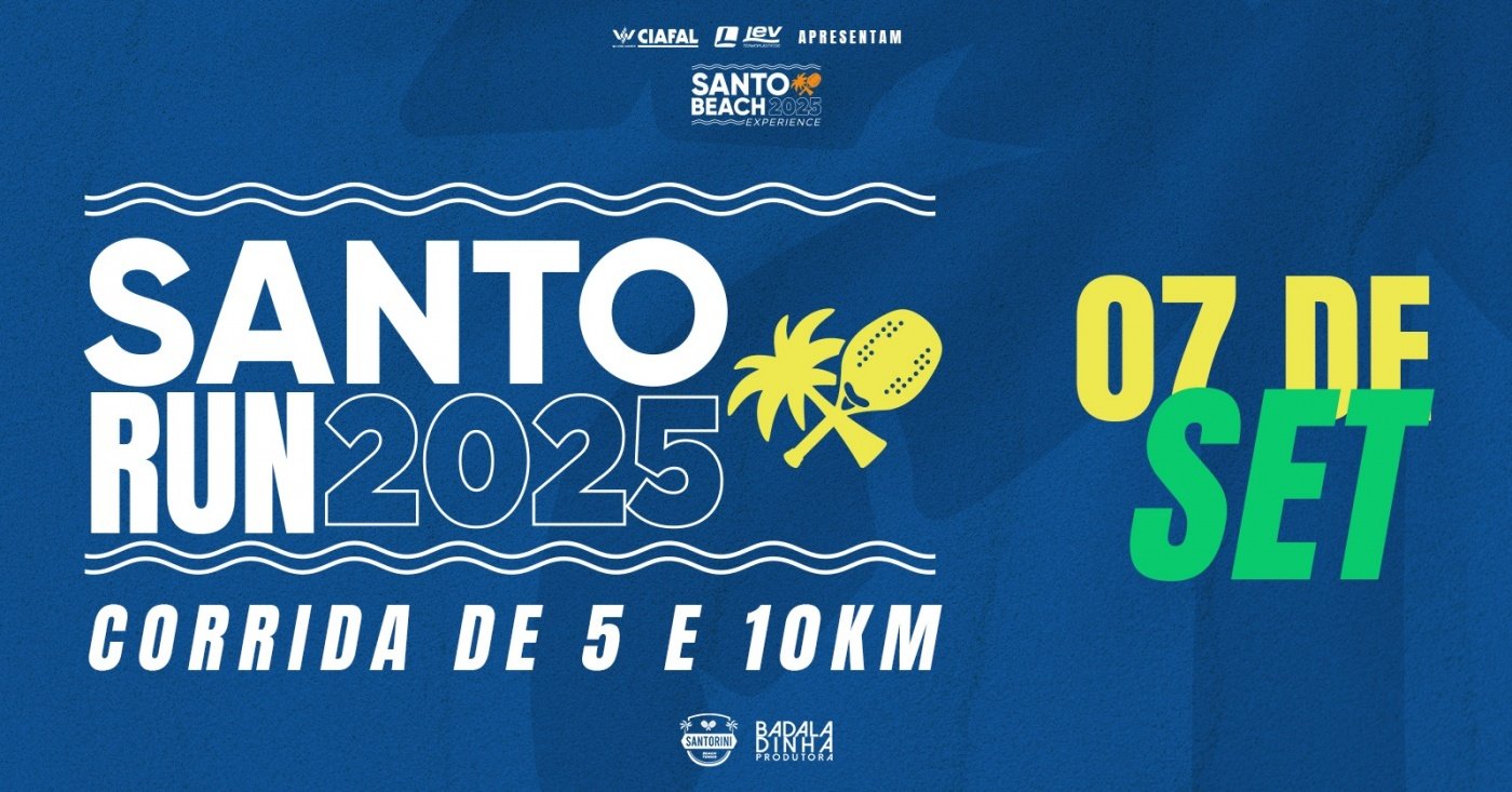 SANTO RUN 2025 em Divinópolis - Sympla