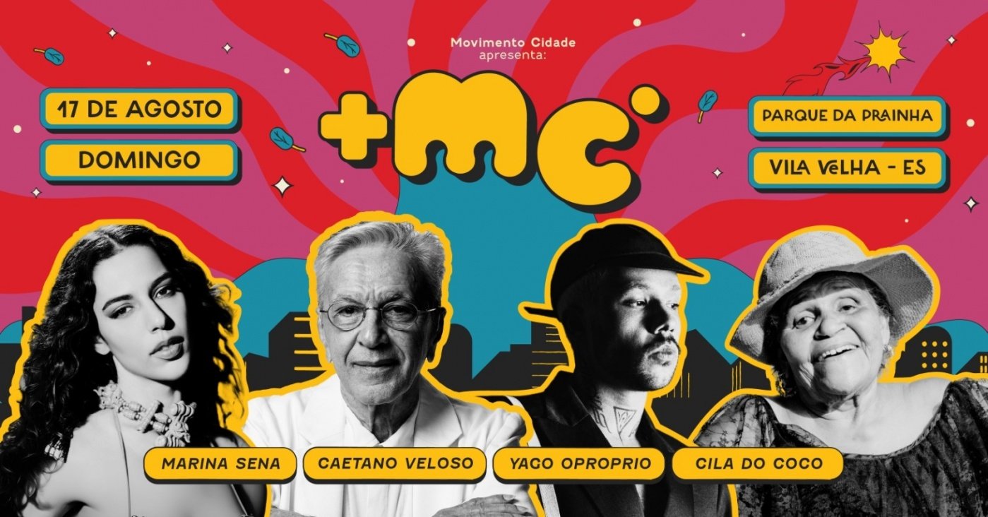 + MC | Movimento Cidade | Caetano Veloso, Marina Sena, Yago Oprorio ...