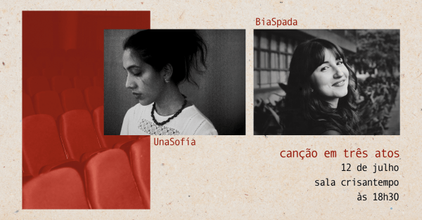 canção em três atos - Bia Spada y Una Sofía em São Paulo - Sympla