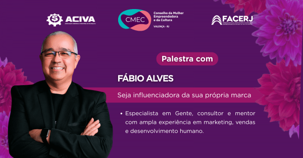 Fábio Alves - Seja influenciadora da sua própria marca em Valença - Sympla