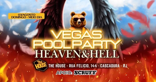 VEGAS POOL PARTY - HEAVEN & HELL (Bar pago) em Rio de Janeiro - Sympla