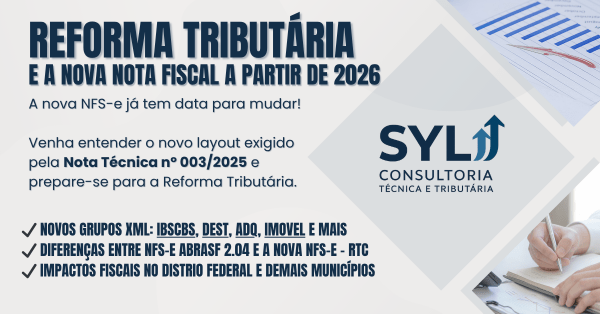 Nova NFS-e e a Reforma Tributária: Entenda o Novo Layout RTC (Nota ...
