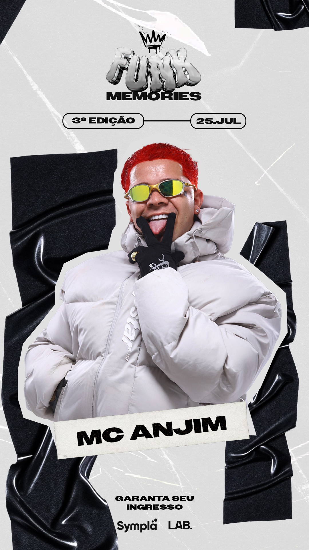 FUNK MEMORIES COM MC ANJIM | SEXTA 25/07 em Belo Horizonte - Sympla