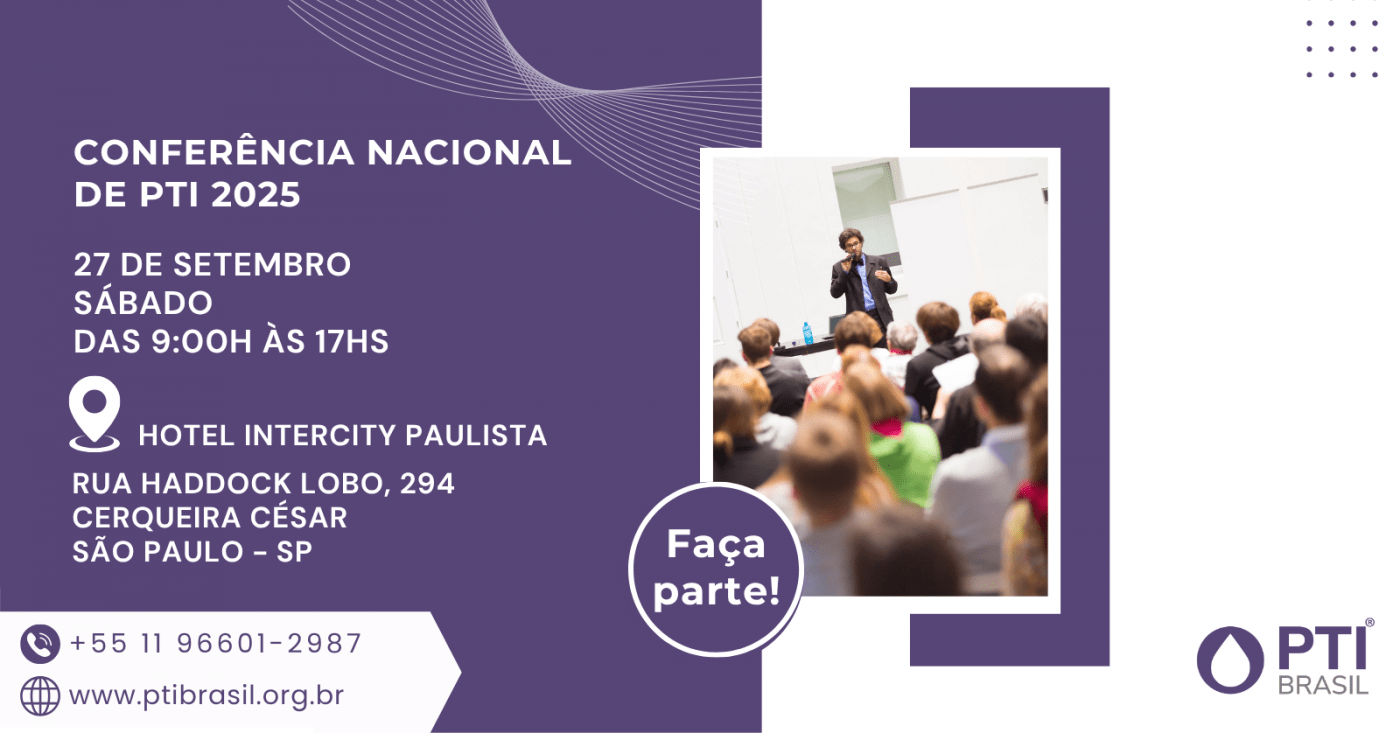 CONFERÊNCIA NACIONAL DE PTI 2025 em São Paulo - Sympla