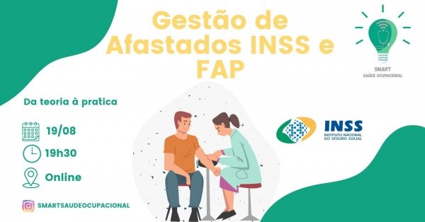 Gestão de Afastados INSS e FAP - online - Sympla