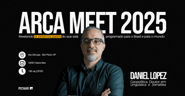 ARCA MEET 2025 - Daniel Lopez em São Paulo - Sympla