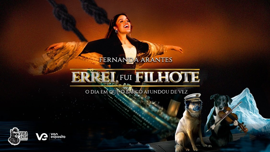 FERNANDA ARANTES em ERREI, FUI FILHOTE em Porto Alegre - Sympla