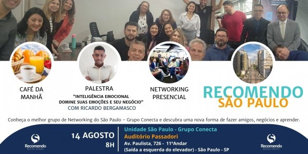 Recomendo São Paulo - Grupo Conecta - O melhor café com networking da ...