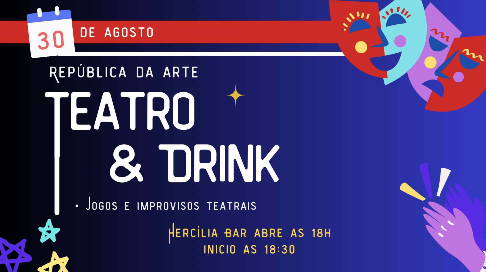 Teatro e Drinks (Republica da arte) - Floripa.com