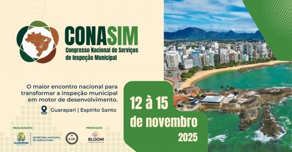 1º CONGRESSO NACIONAL DE SERVIÇO DE INSPEÇÃO MUNICIPAL - CONASIM 2025 ...