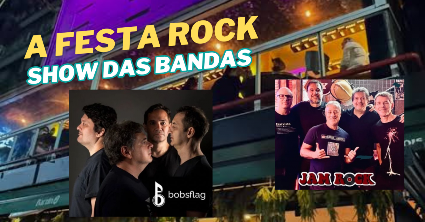 A Festa Rock - Show das bandas Bobsflag e Jam Rock em Rio de Janeiro ...
