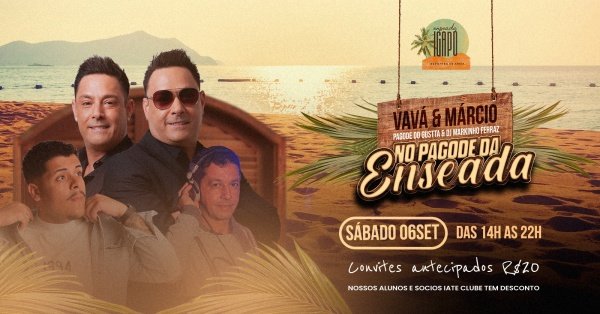 PAGODE DO GUSTTA | VAVÁ E MÁRCIO em Londrina - Sympla