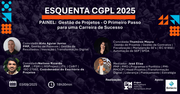 Esquenta CGPL 2025 na Estácio em Recife - Sympla