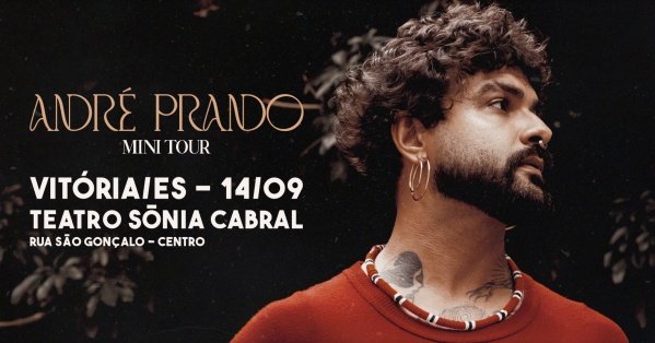 André Prando acústico no Teatro Sônia Cabral (Vitória/ES) em Vitória ...