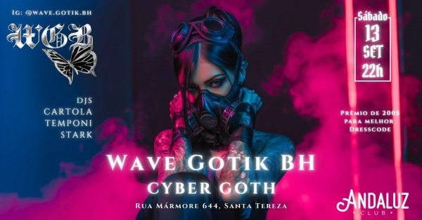 Wave Gotik BH - Cyber Goth em Belo Horizonte - Sympla