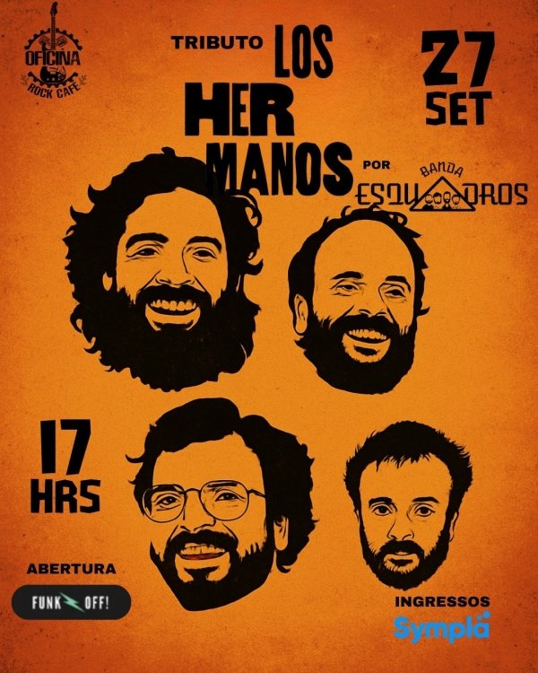 Tributo Los Hermanos - Oficina Rock Café em Recife - Sympla