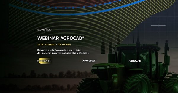 Webinar AgroCAD® Setembro - online - Sympla