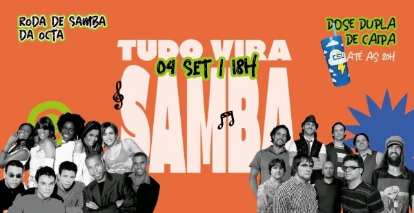 Roda de Samba da Octa no Céu - 04.09.2025 em Porto Alegre - Sympla