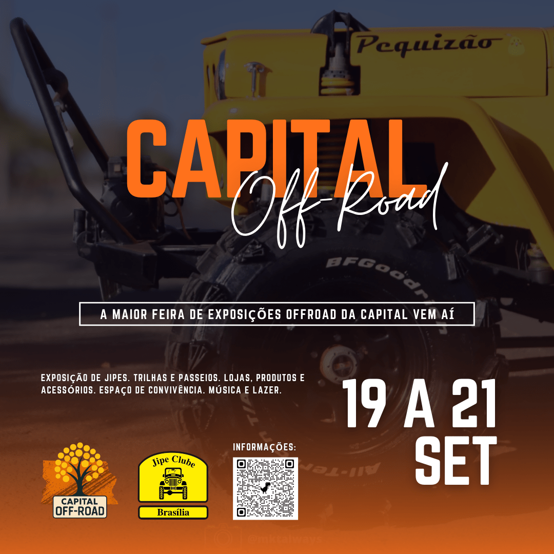 [JCB] I Capital Off-Road em Brasília - Sympla