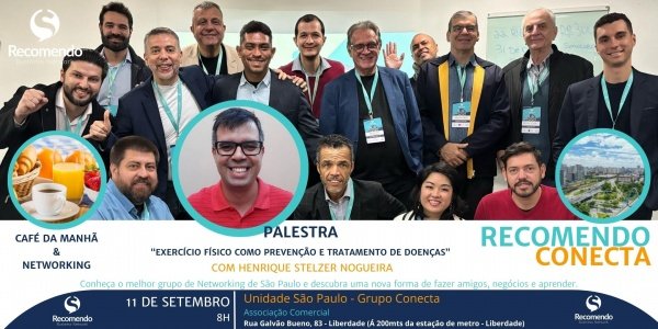 Recomendo São Paulo - Grupo Conecta - O melhor café com networking da ...