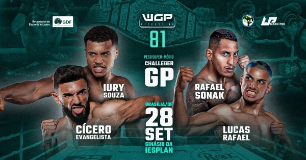WGP 81: Super Middleweight Challenger GP em Brasília - Sympla