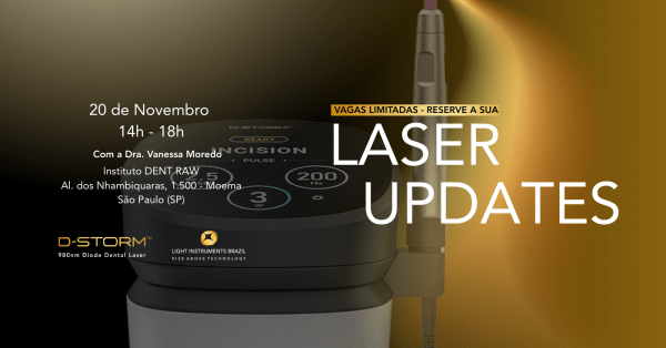 LASER UPDATES | LASER ODONTOLÓGICO D-STORM em São Paulo - Sympla