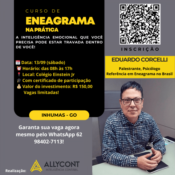CURSO DE ENEAGRAMA NA PRÁTICA em Inhumas - Sympla
