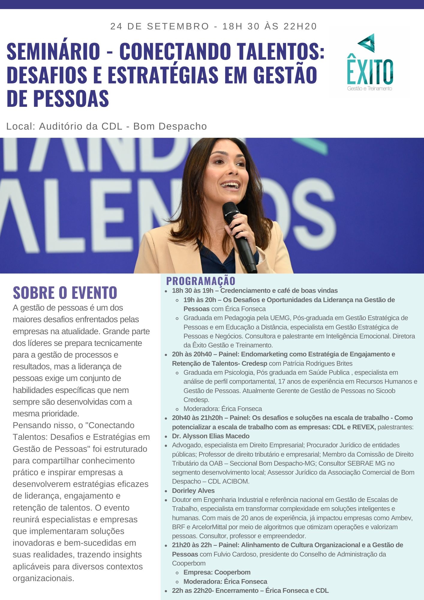 Seminário Conectando Talentos: Estratégias e Desafios em Gestão de ...