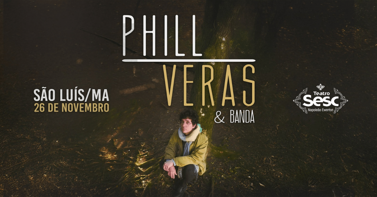 Phill Veras e banda em São Luís/MA em São Luís - Sympla