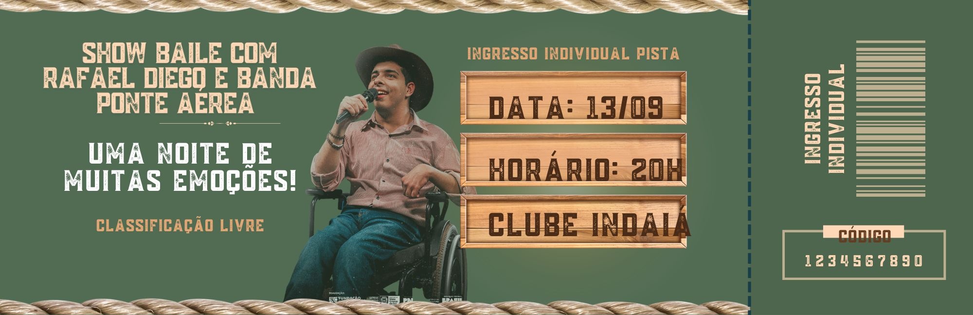 SHOW COM RAFAEL DIEGO em Dourados - Sympla