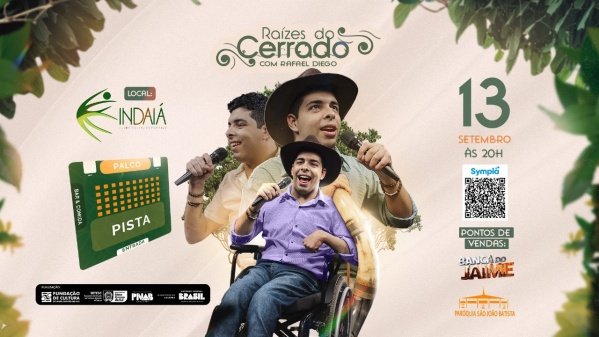 SHOW COM RAFAEL DIEGO em Dourados - Sympla