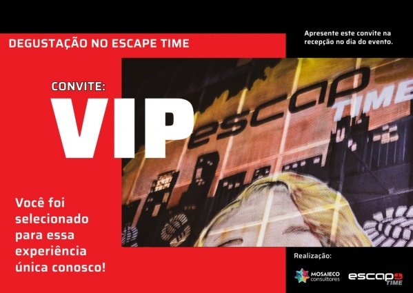 Degustação Experiência Escape Time para Empresas em São Paulo - Sympla