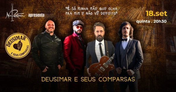 Deusimar e seus Comparsas em São Paulo - Sympla