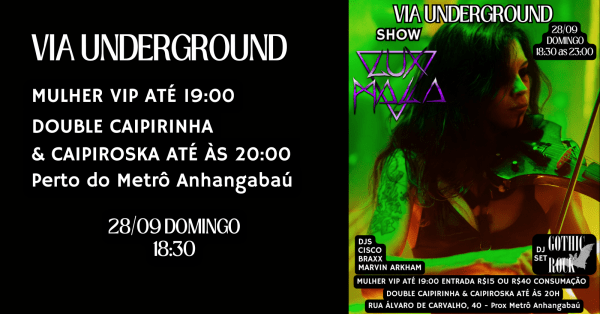 Show Lux Mala! em São Paulo - Sympla